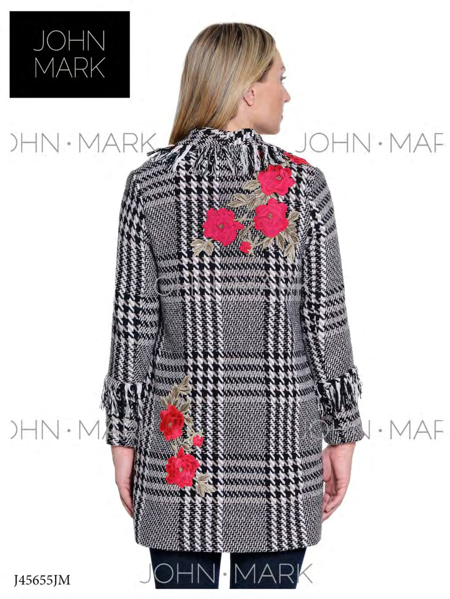 John Mark Tweed Cardigan Coat