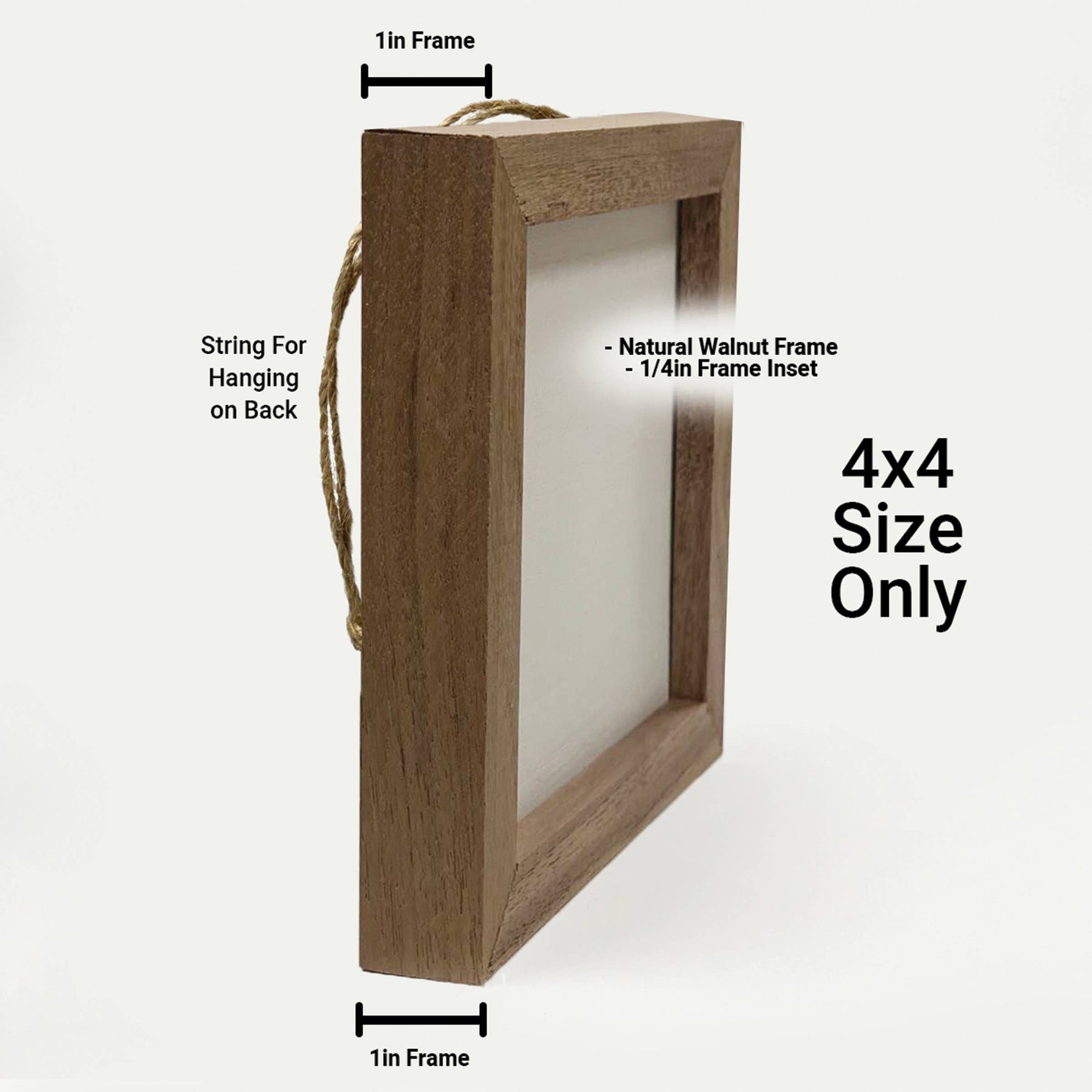 Christmas Beef Cow - 8x8 Inch